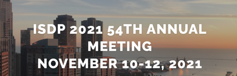 ISDP 2021 in Chicago - International Society for Developmental ... ISDP 2021 in Chicago - International Society for Developmental ...
