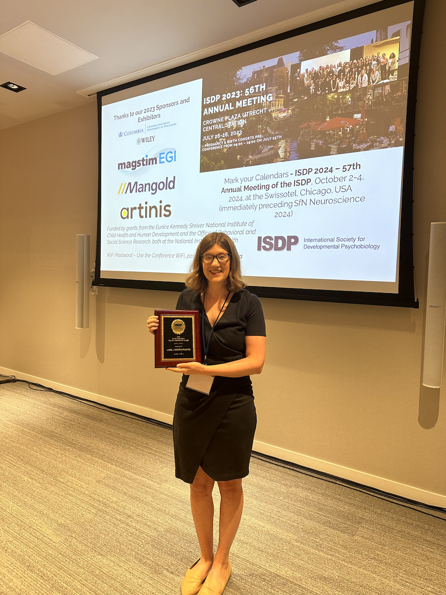 Congratulations Laurel Gabard-Durnam Winner of the 2023 Kuchinski Young ...