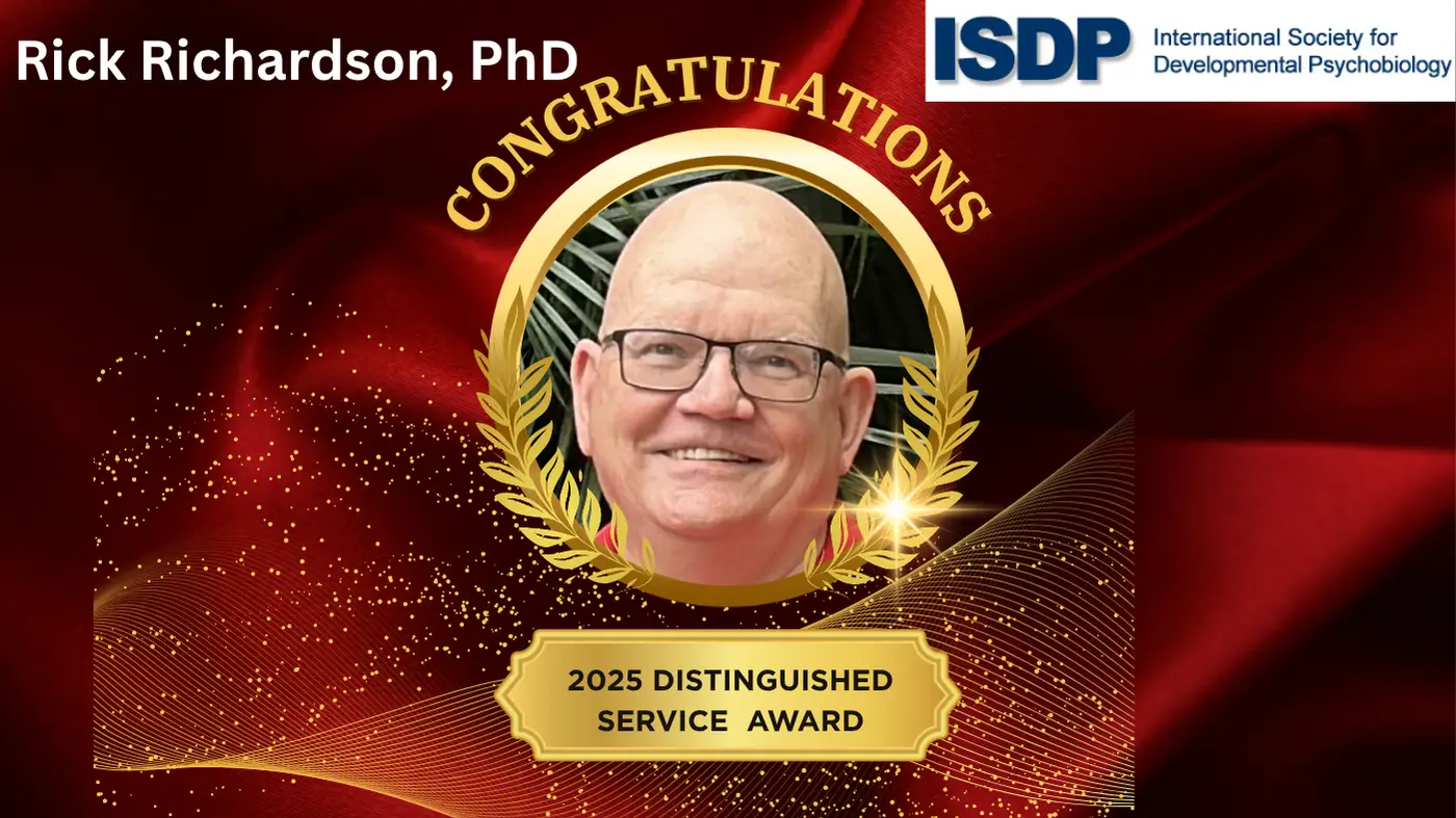 2025 Distinguished Service Award bestowed on Rick Richardson, PhD ...